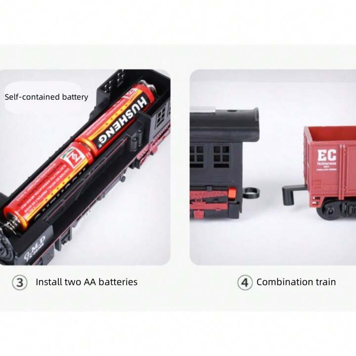 Electric Track Traditional Model Classic Toy Trains For Outdoor And ...