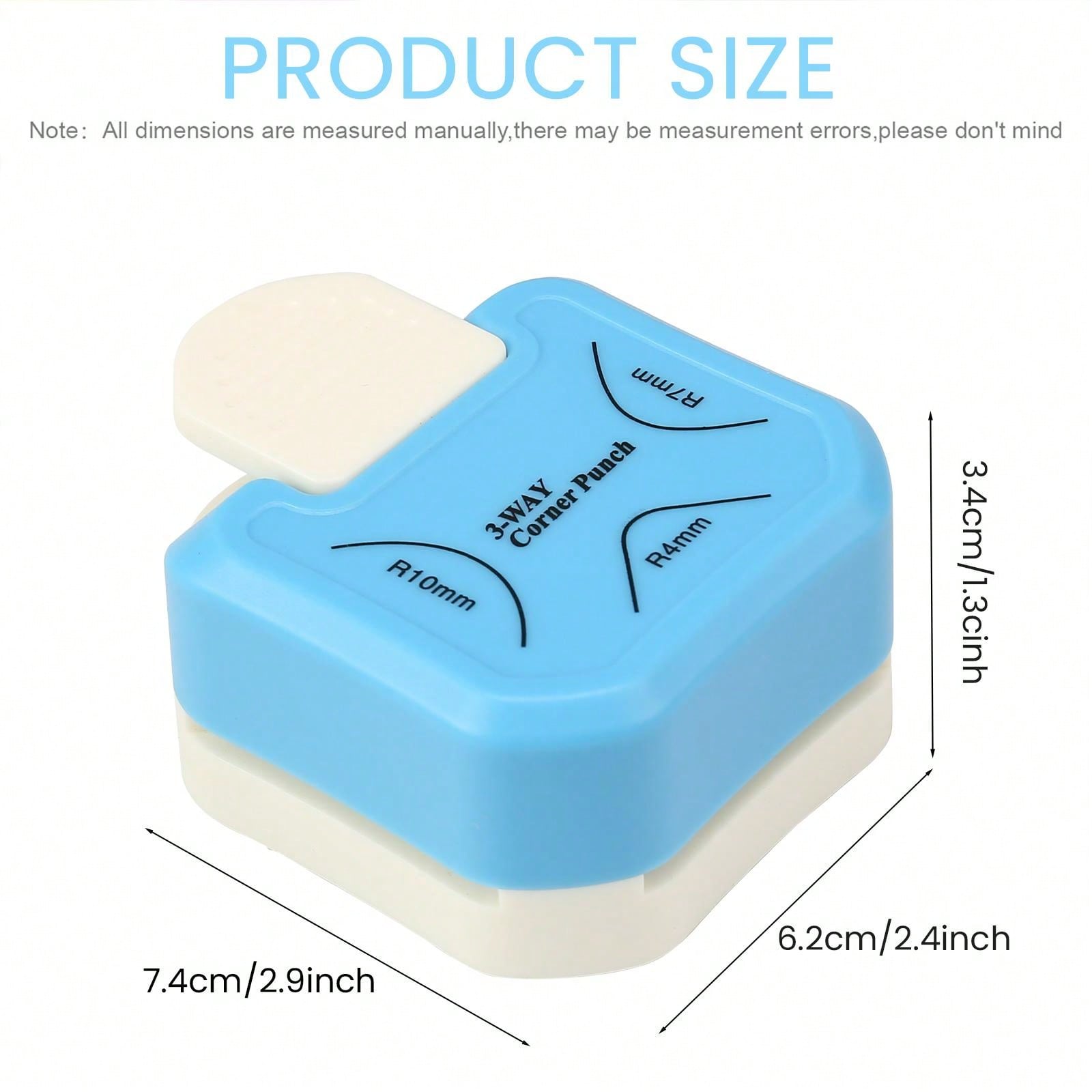 Corner Rounder Punches, 3 in 1 Corner Cutter Corner Punches for Paper ...