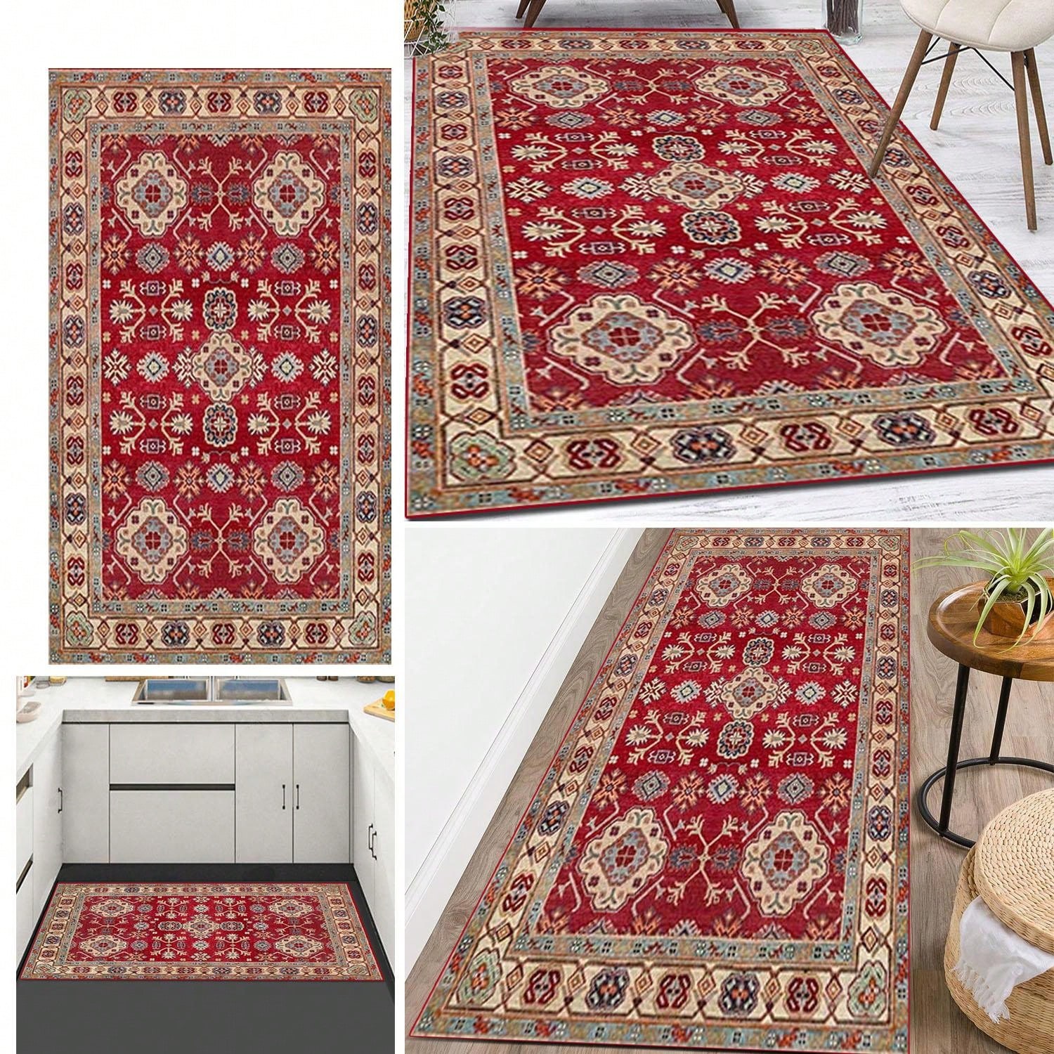Polyester Fiber Washable Anti-Stain Anti-Skid Hallway Runner Rug ...