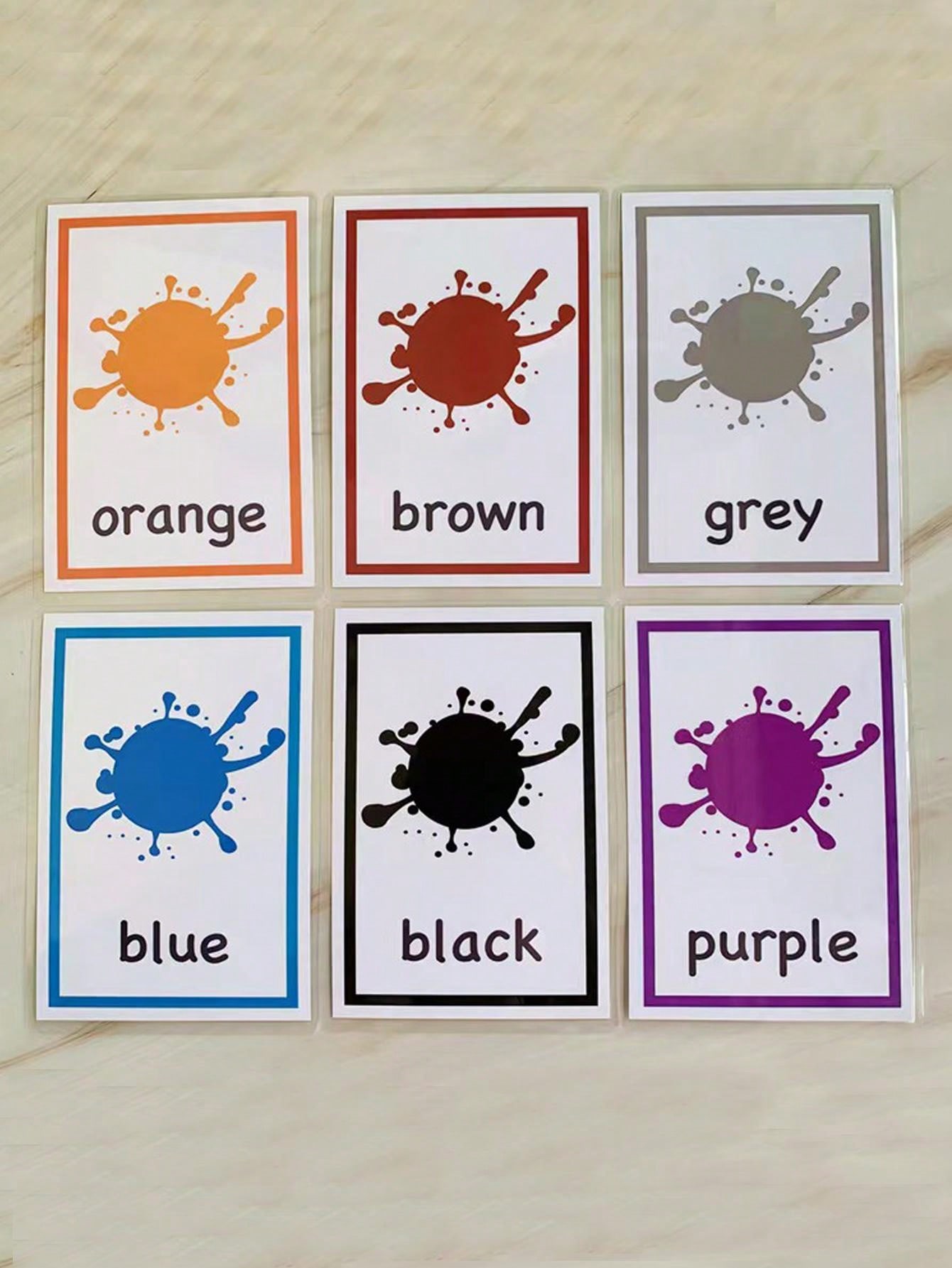 12 Colorful Waterproof Plastic Cards To Light Up Your English Learning ...