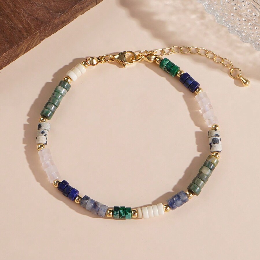 1PC 2024 New Bracelet Delicate Adjustable 14k Gold Filled Chains ...