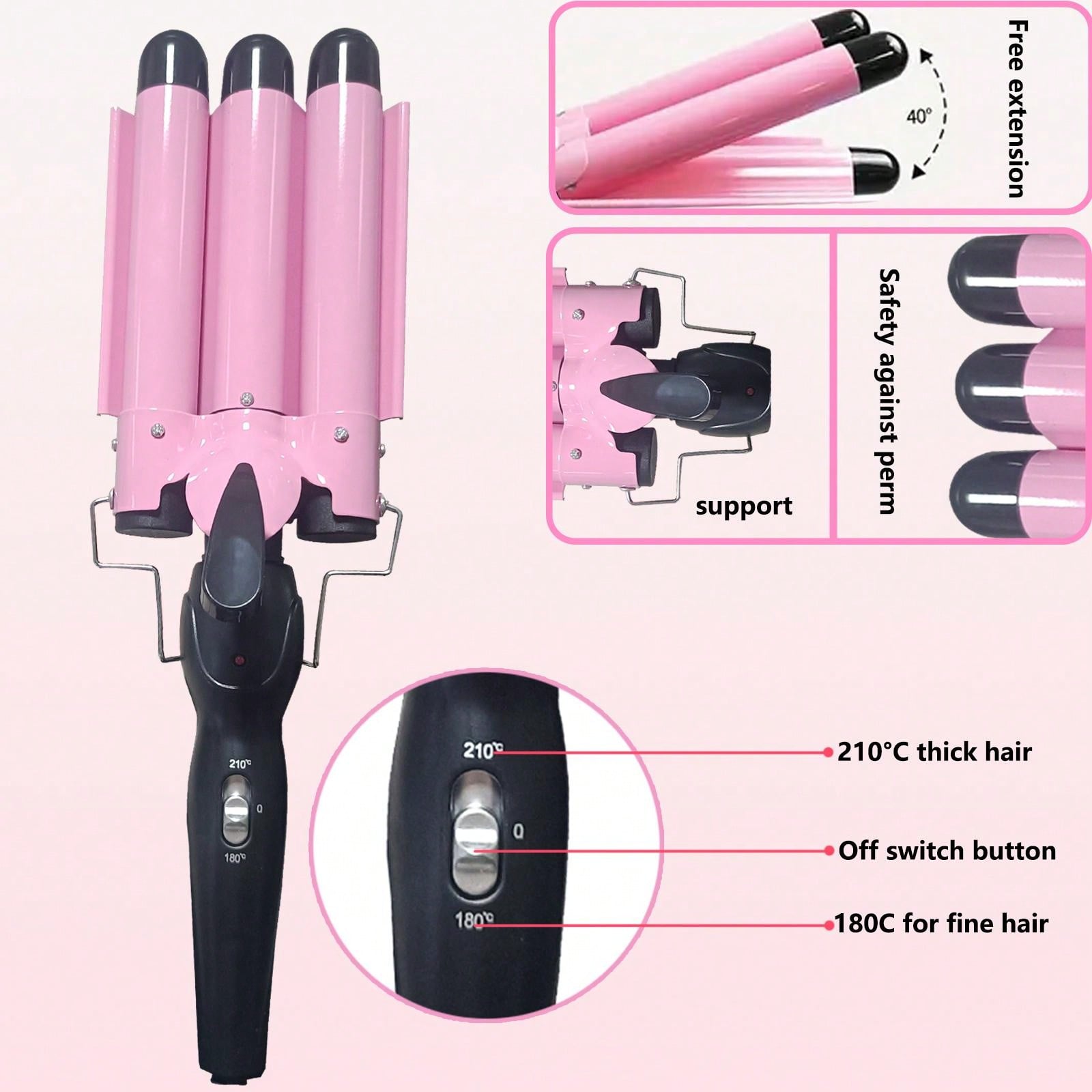 3-barrel Hair Curler | SHEIN USA