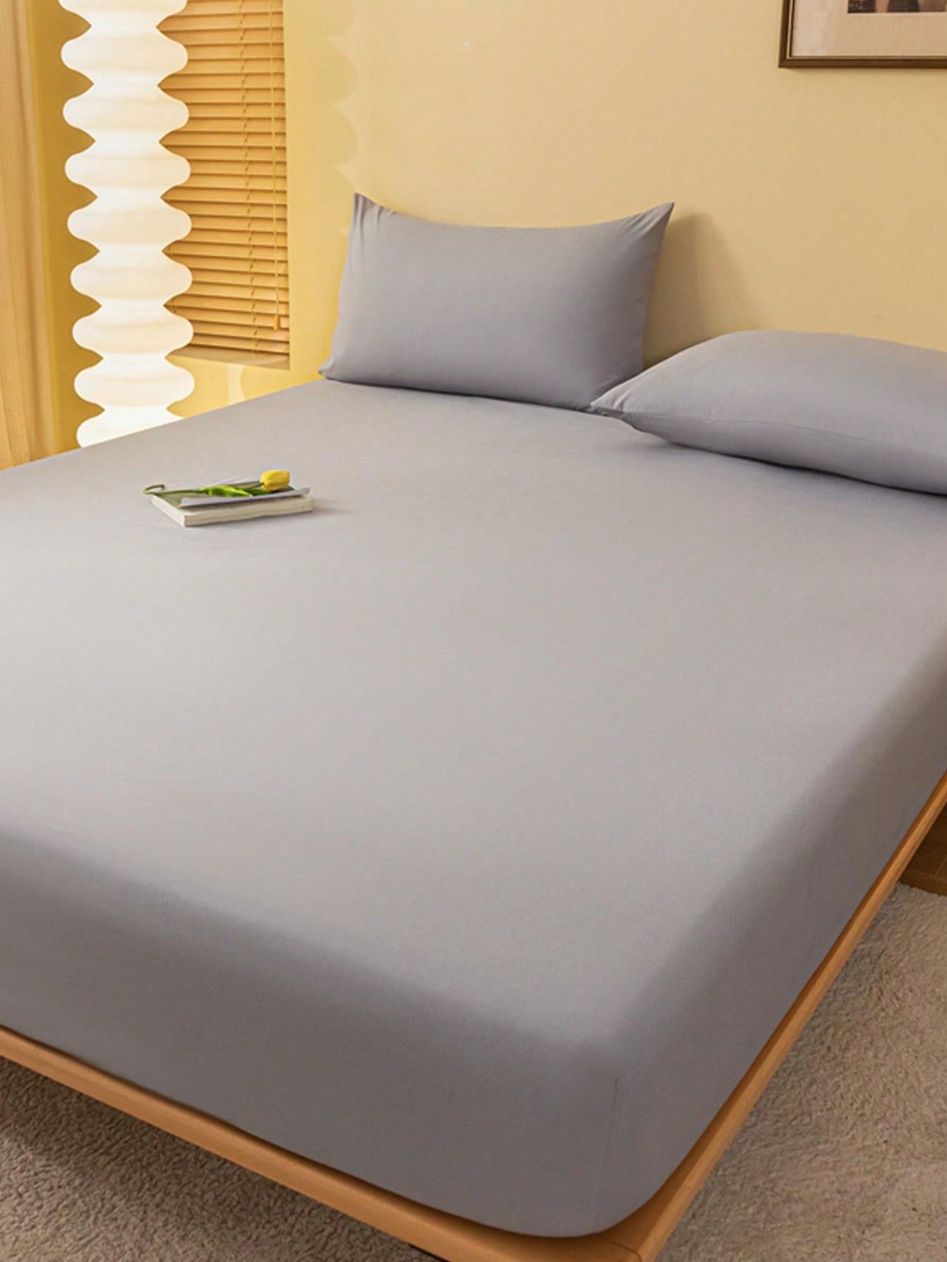 Solid Color Fitted Sheet | SHEIN EUR