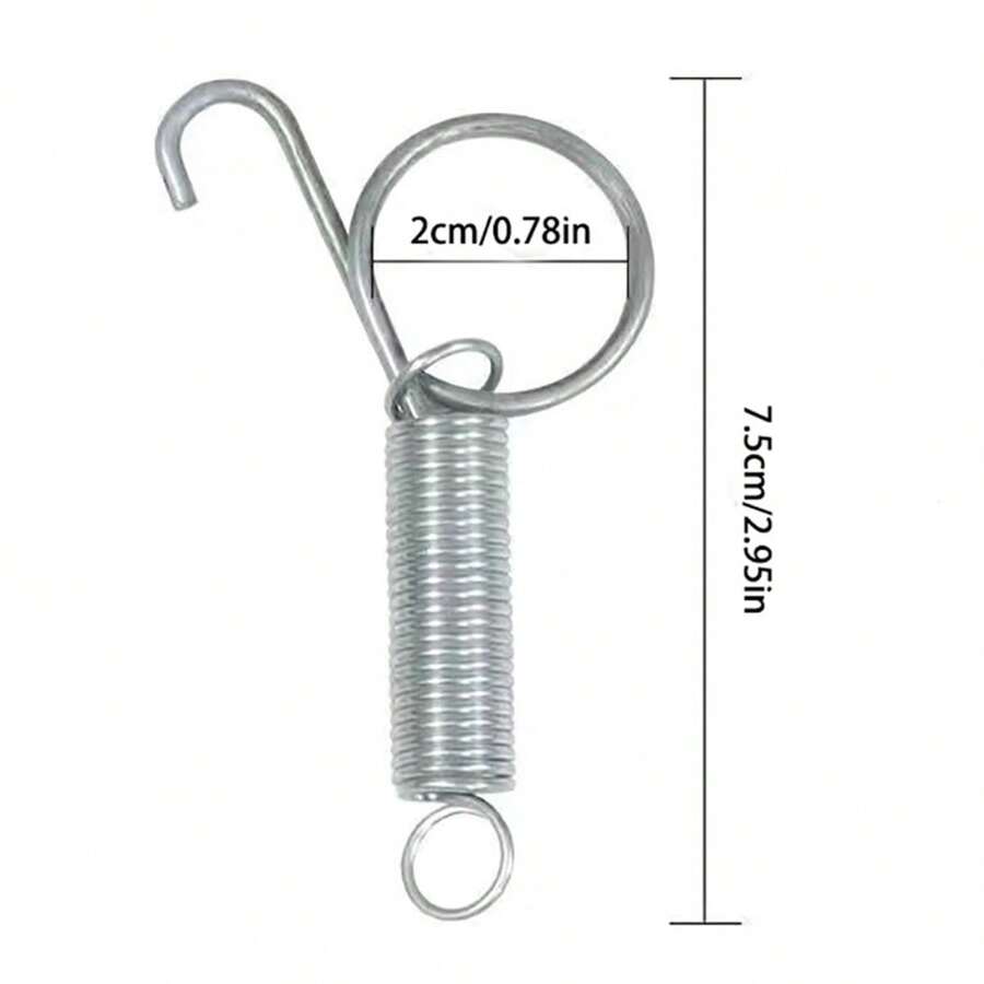 5pcs Spring Loaded Hooks For Pet Cages/Crates Rabbit Hutches Coop Door ...