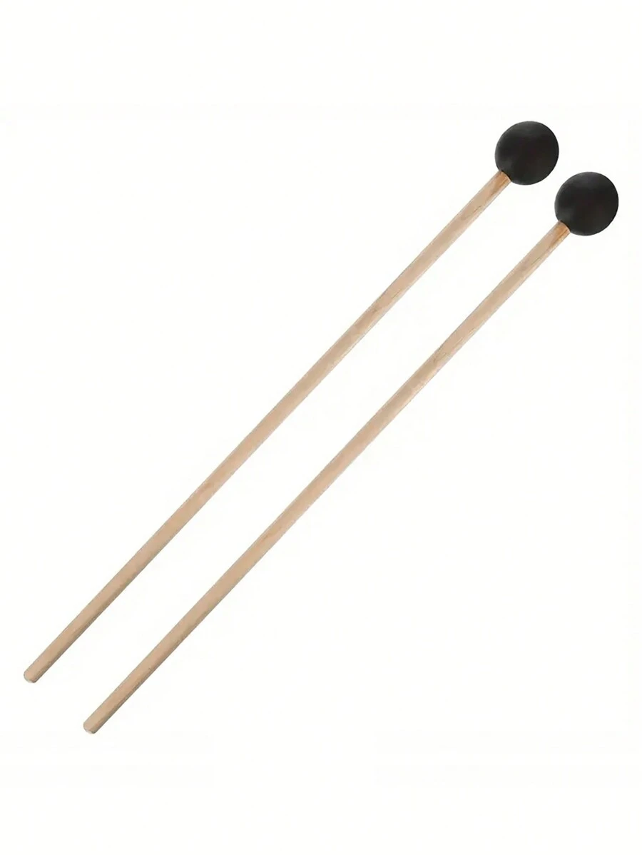 1pair Rubber Head Percussion Mallets, Suitable For Xylophone/marimba ...