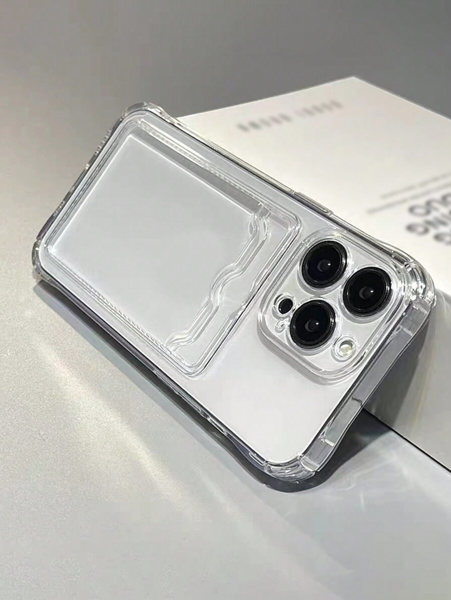 Basic Phone Cases One Card Slot Anti-Drop TPU Phone Case With Four Corners Protection ...