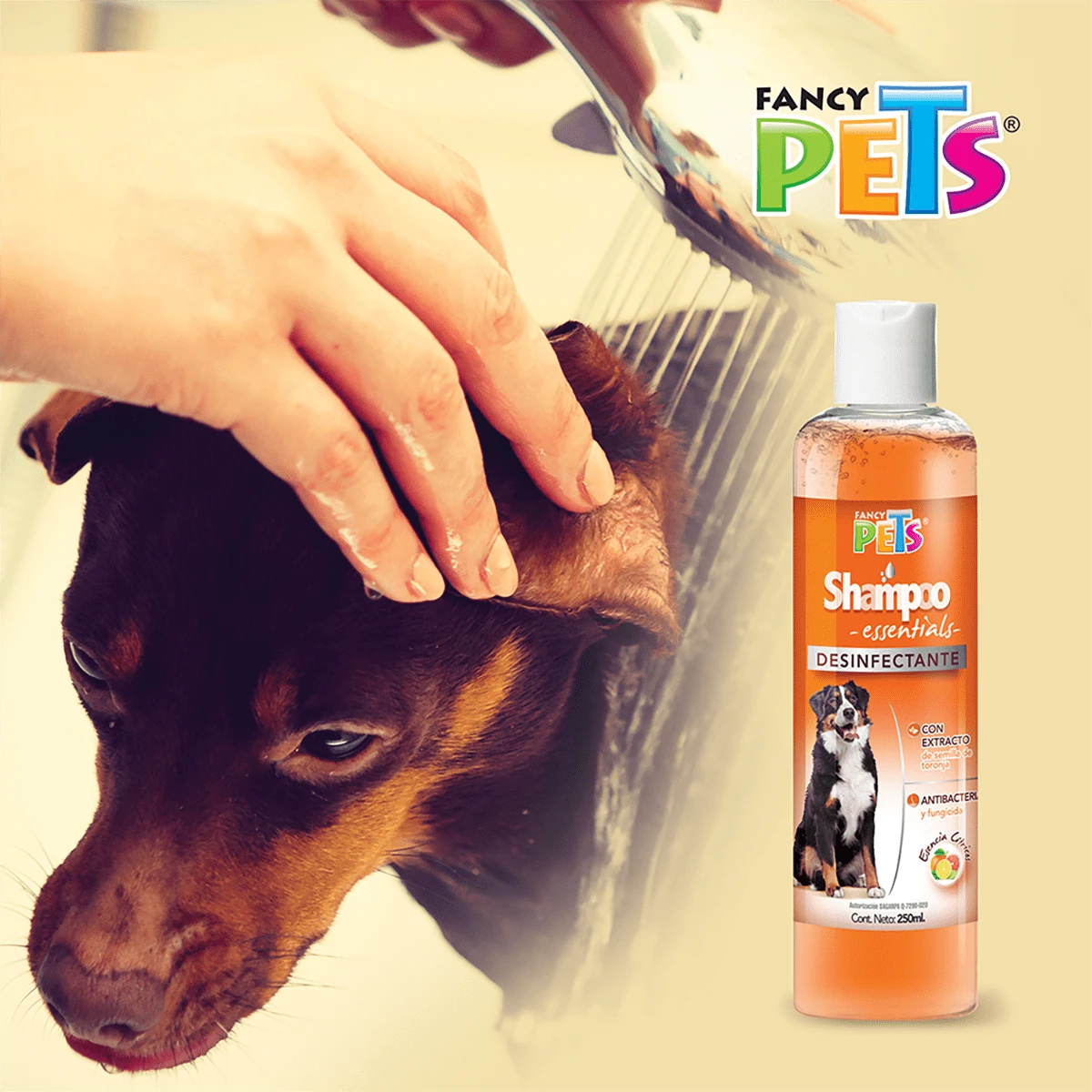 Fancy Pets Shampoo Essentials Dog Disinfectant 250 Milliliters ...