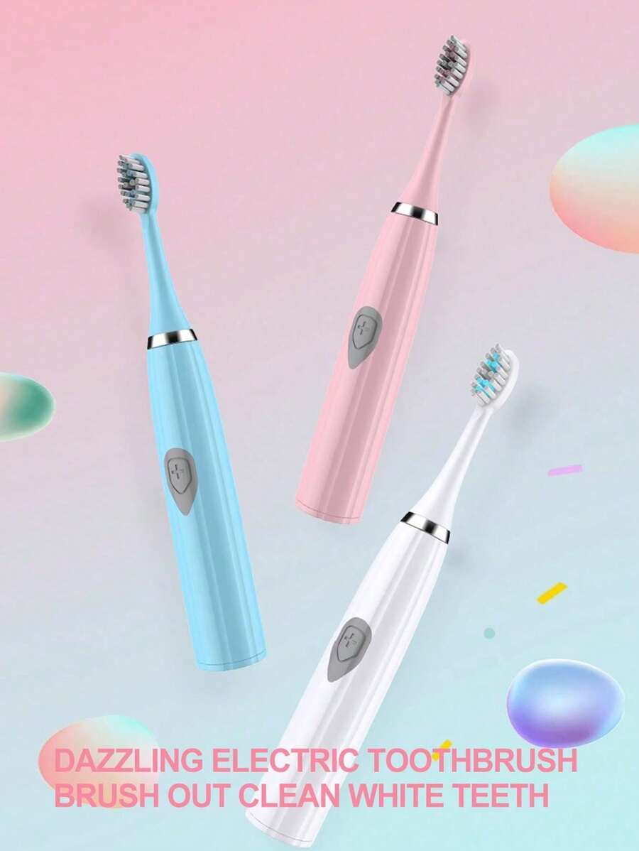 Electric Toothbrush Couples Set For Adults, Automatic Sonic Soft ...