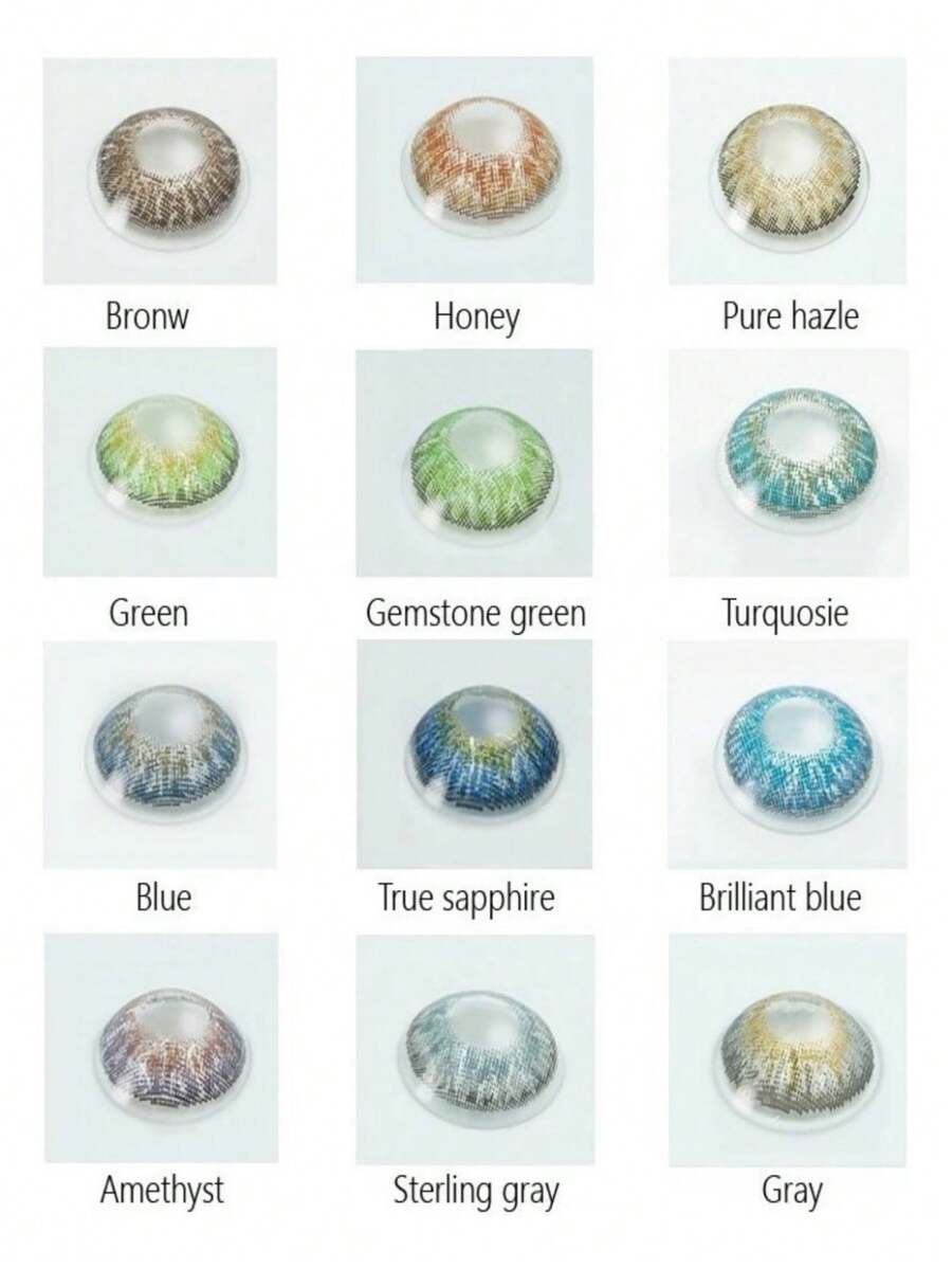 Beauty Kadis 1 Par Lentes Contacto Varios Colores, Elegir. Pupilentes ...