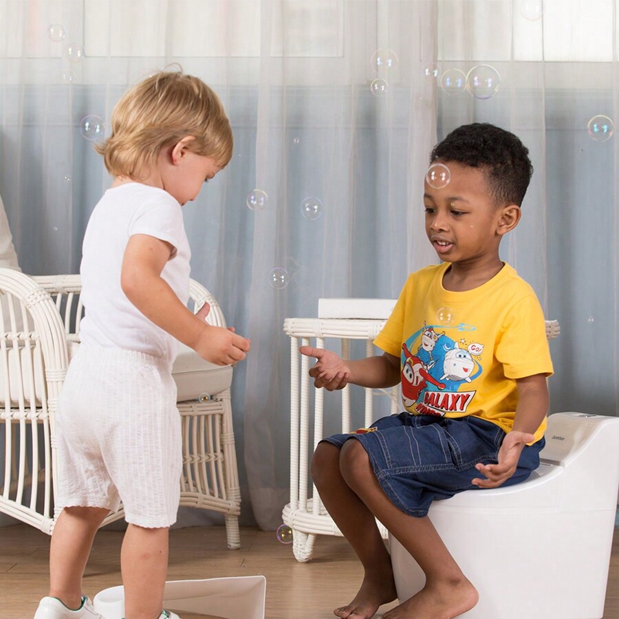 Baby Toilet Training Potty, With Realistic Flushing Sound And Removable ...