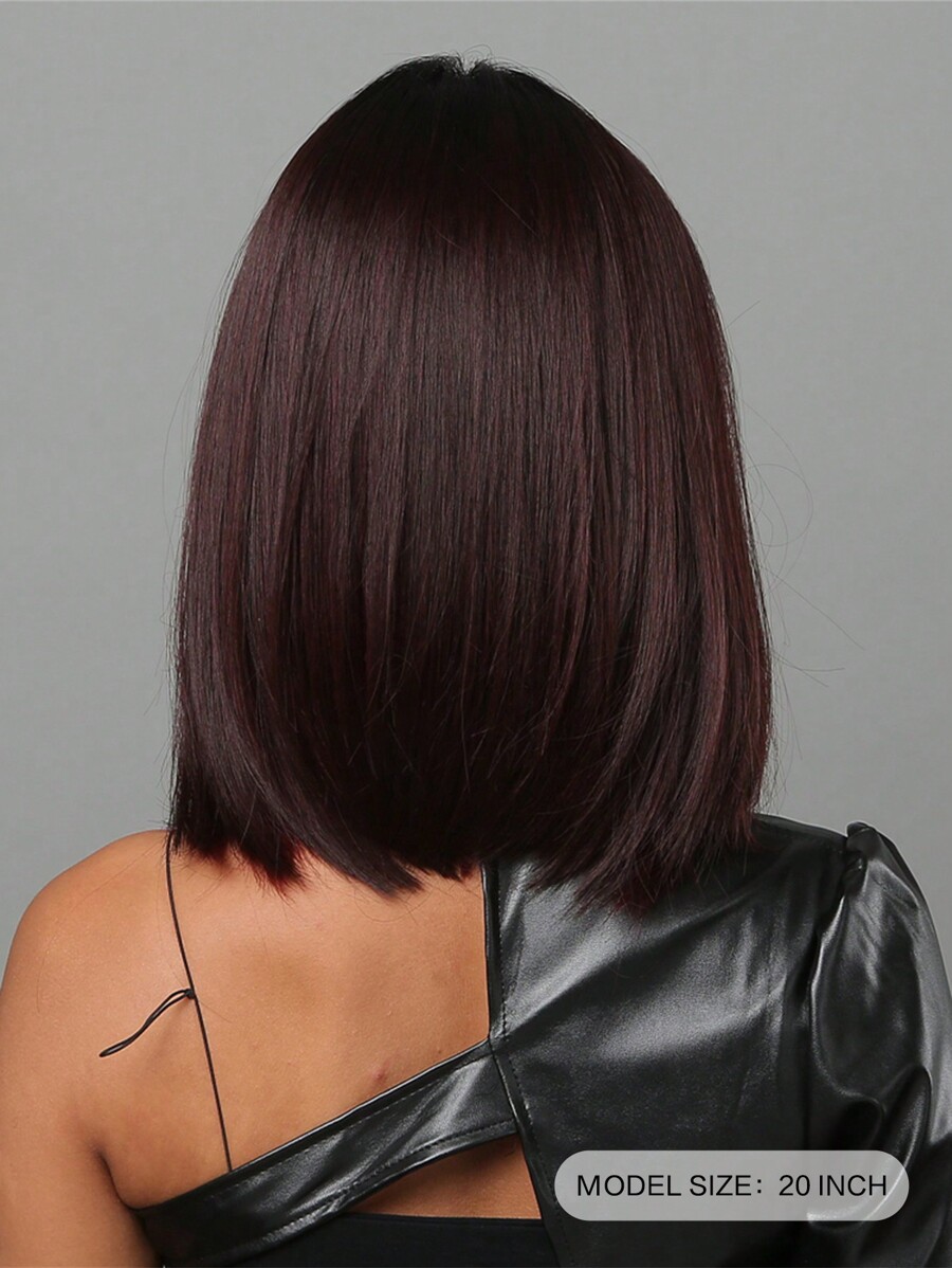 HAIRCUBE 20 Inch Long Straight Synthetic Wig Natural And Realistic ...