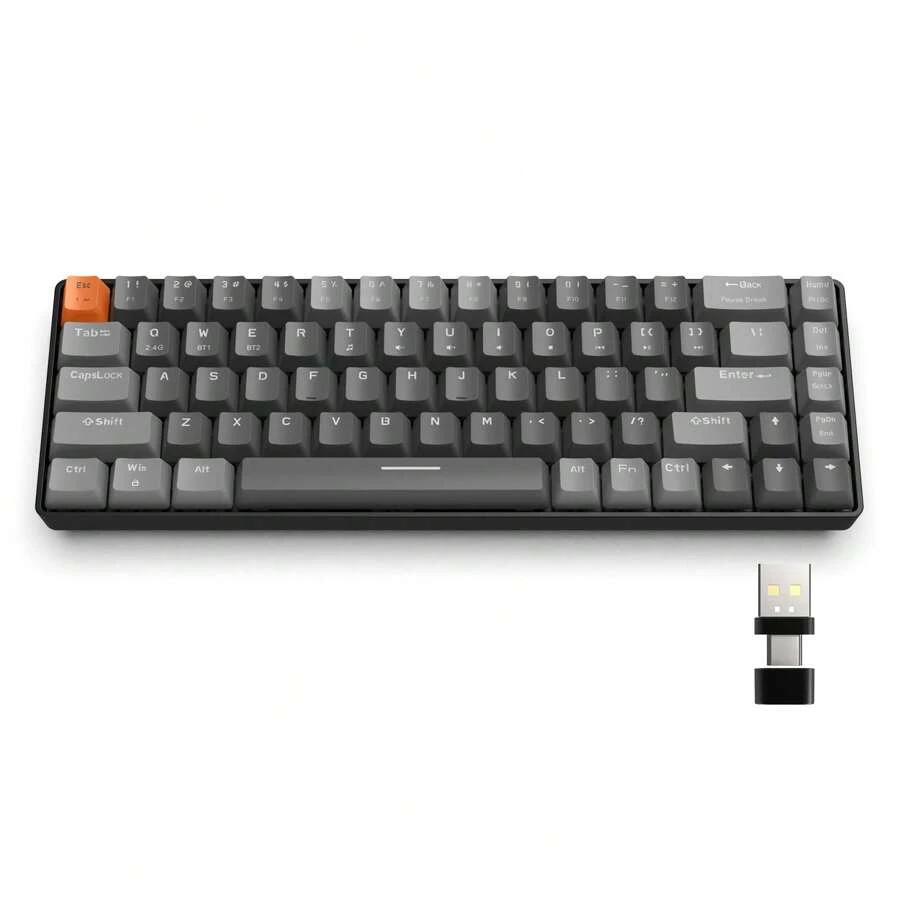 Magic-Refiner 60% Wireless Mechanical Keyboard, 5.0/2.4ghz Dual Mode ...