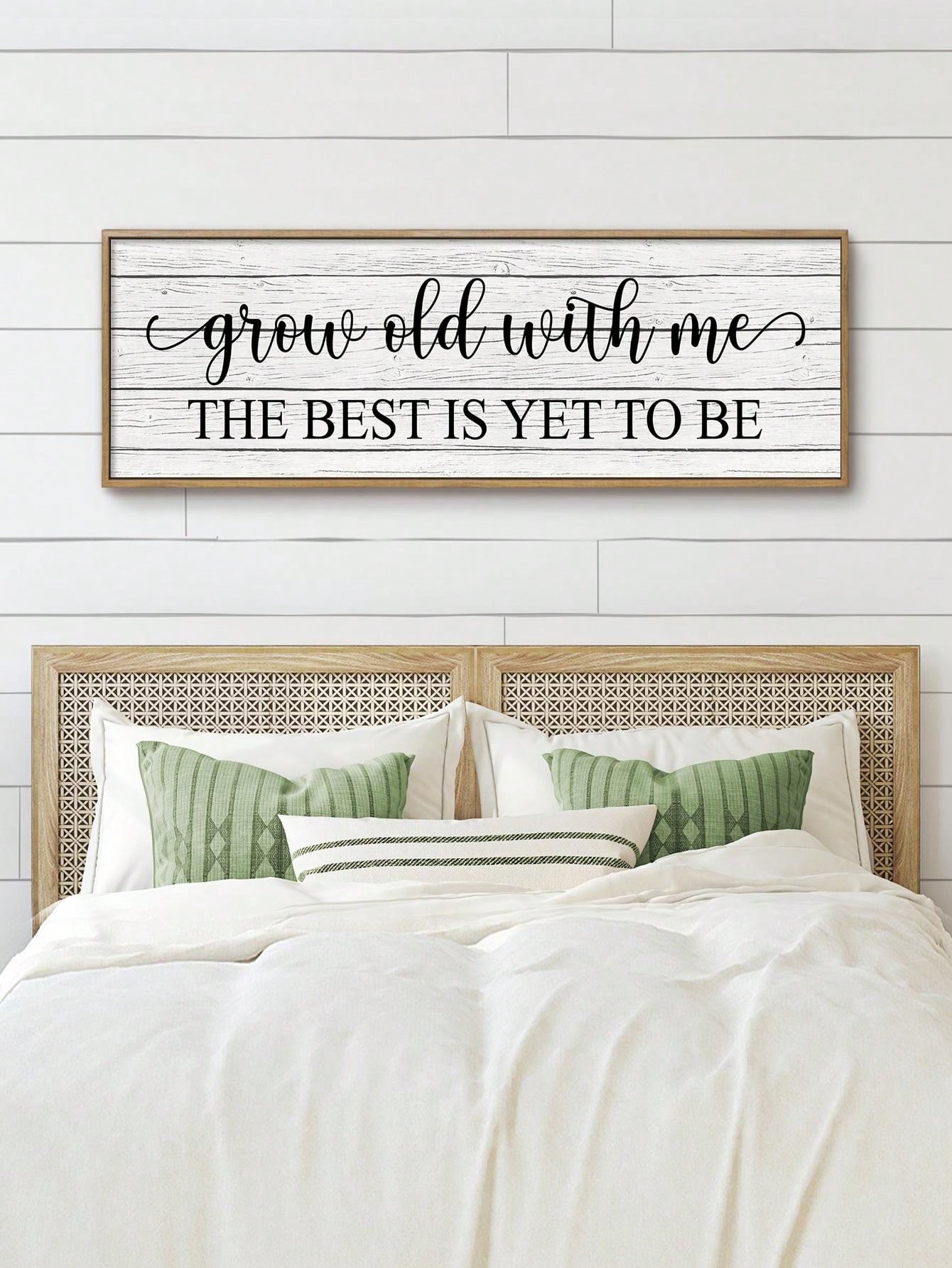 1Pc Master Bedroom Sign For Over Bed, Master Bedroom Wall Decor, Grow ...