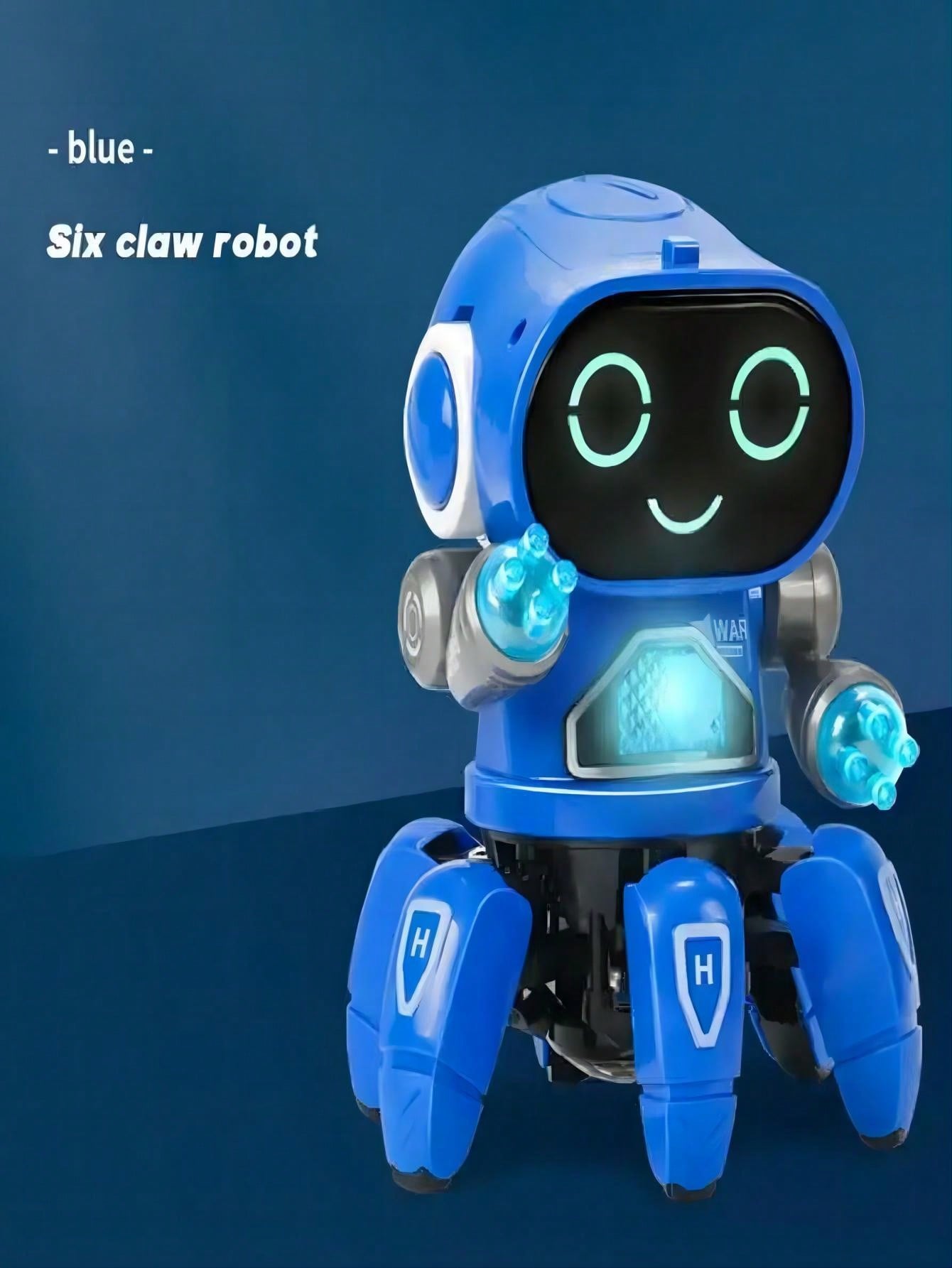 Octopus Bule Kids Comfort Robot Toy, Robot De Juguete Con Control ...