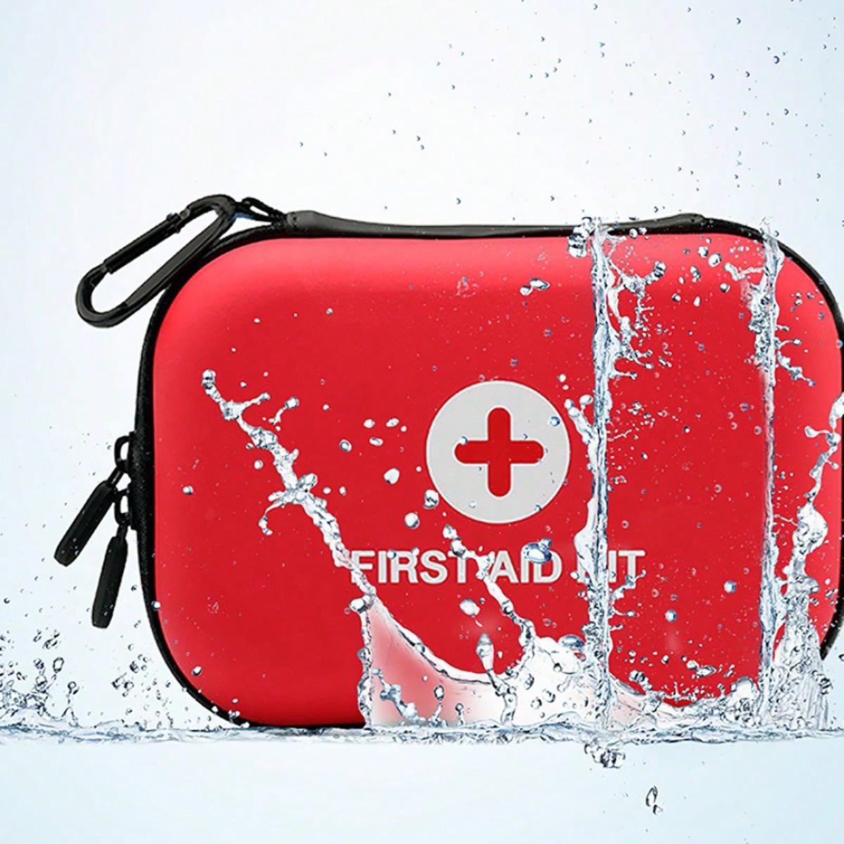 Trousse de premiers soins portable - Petite trousse de premiers soins, trousse médicale compacte ...