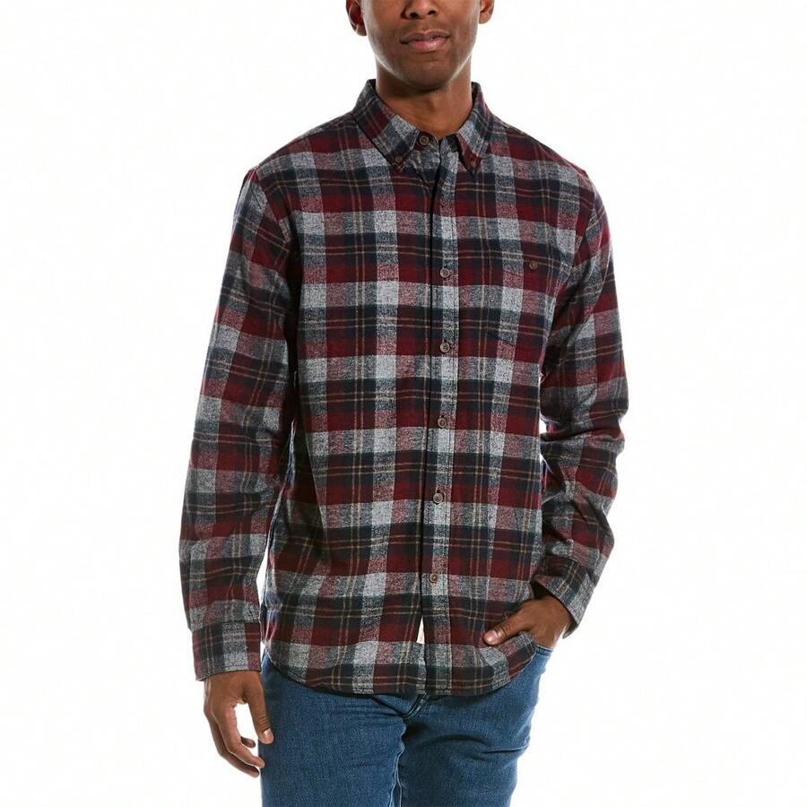 Weatherproof Vintage WEATHERPROOF VINTAGE Flannel Shirt | SHEIN USA