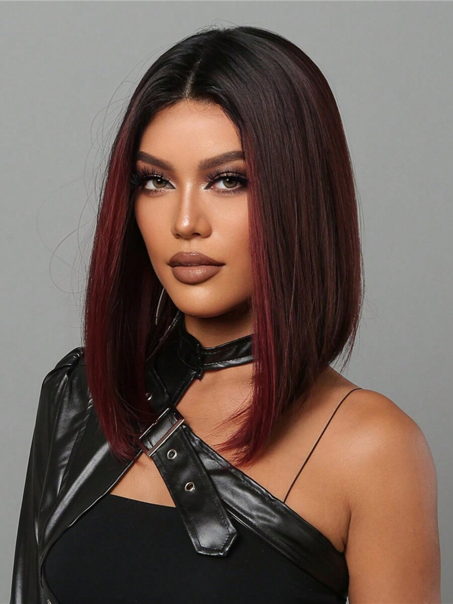 HAIRCUBE 20 Inch Long Straight Synthetic Wig Natural And Realistic ...