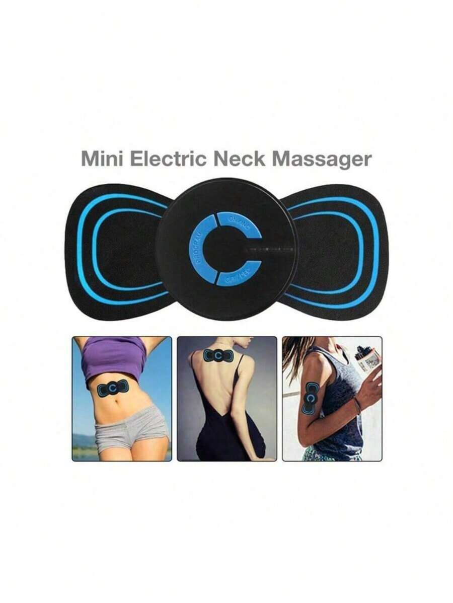 1Pc Multifunctional Smart Mini Massage Sticker For Shoulders And Neck ...
