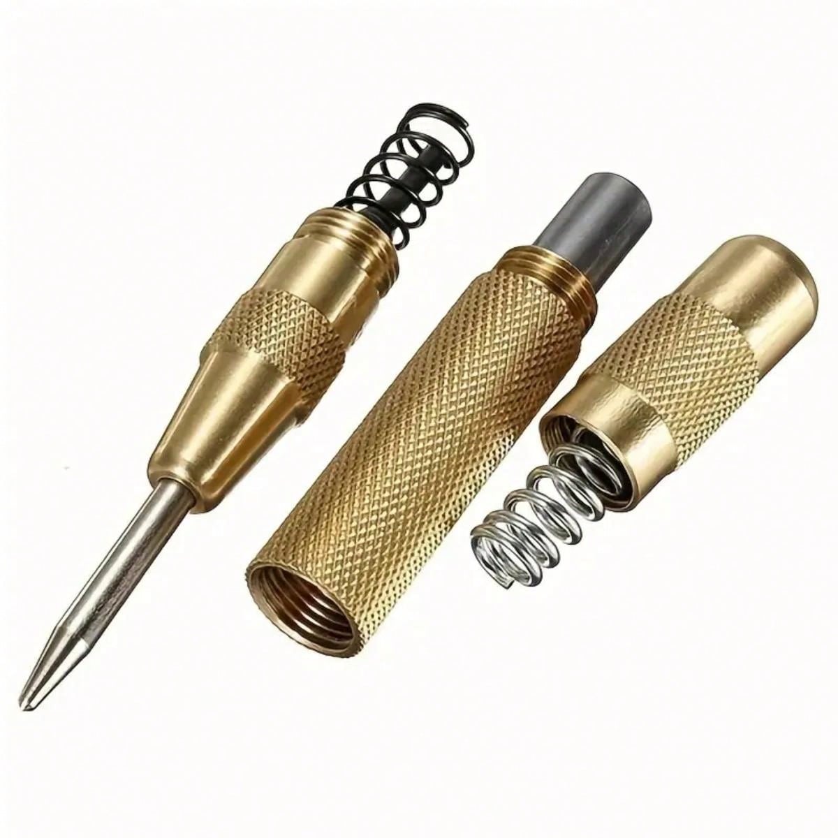 1pc Automatic Center Punch Spring Loaded Metal Marking Tool, High ...