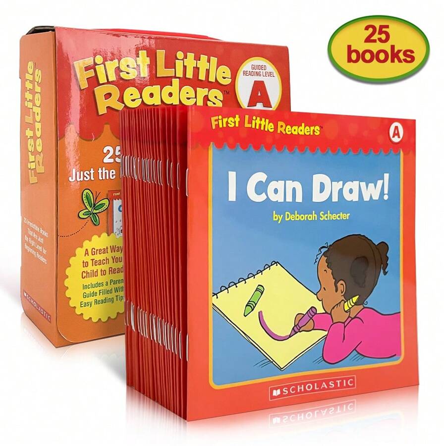 25 Books/set 2-7years Kids Reader Books First Little Readers Parent ...