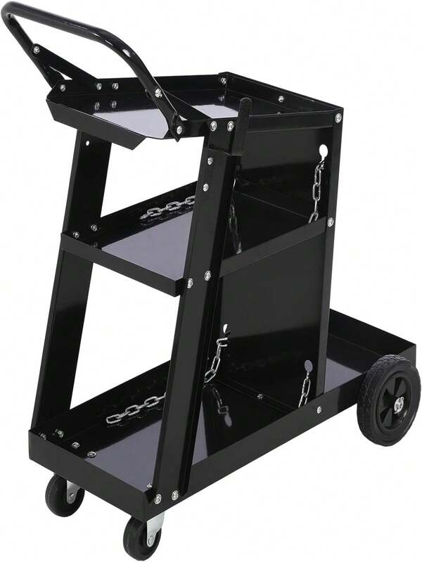 Multi Function Welding Cart with Wheels, 220 lbs TIG, MIG, Plasma ...