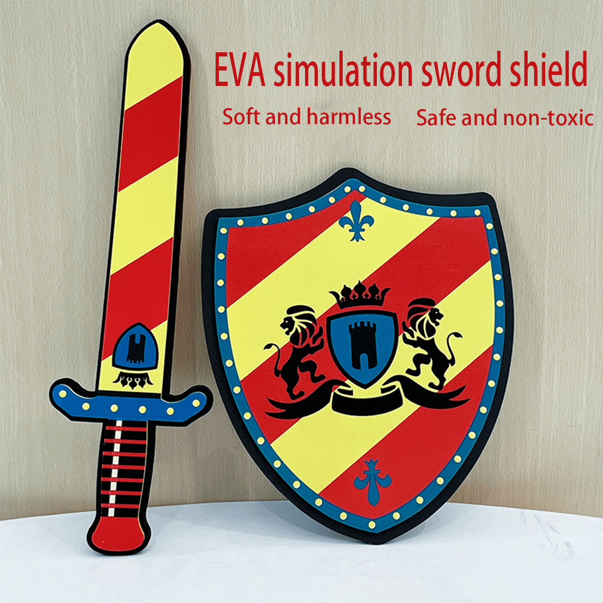 In Stock Foam Toy Sword With Safe Soft Edges, Realistic Practice Sponge ...