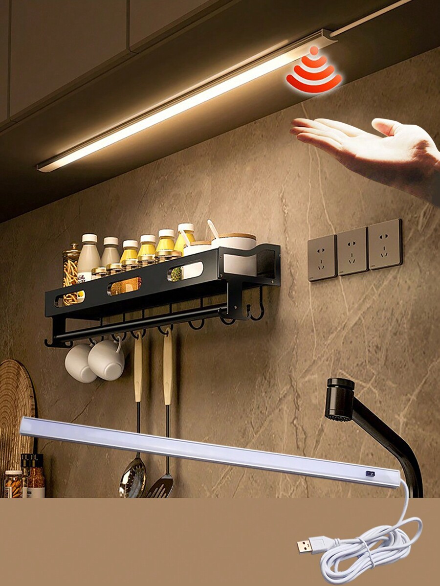 1pc DC 5V Lamp USB Motion LED Backlight TV Kitchen LED Strip Hand Sweep ...