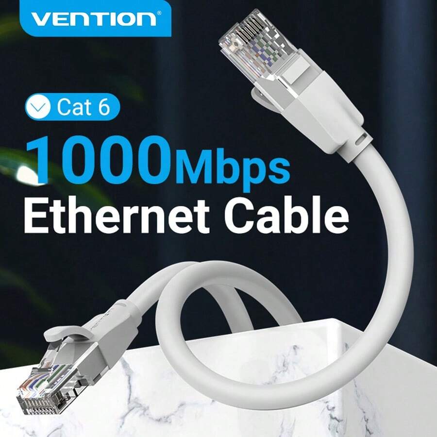 VENTION VENTION Category 6 Unshielded Cable Cat 6 Network Jumper PVC ...