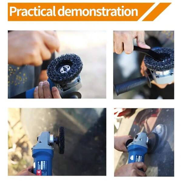 Putsning Metallplåt Rostfritt Stål Avrostning Automotive Färg ...