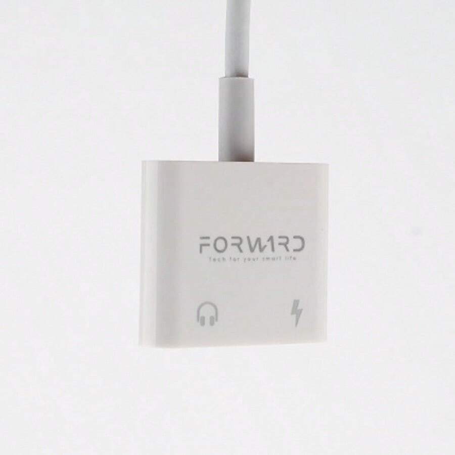 Forward Lightning Charging+3.5mm White Adapter | SHEIN USA