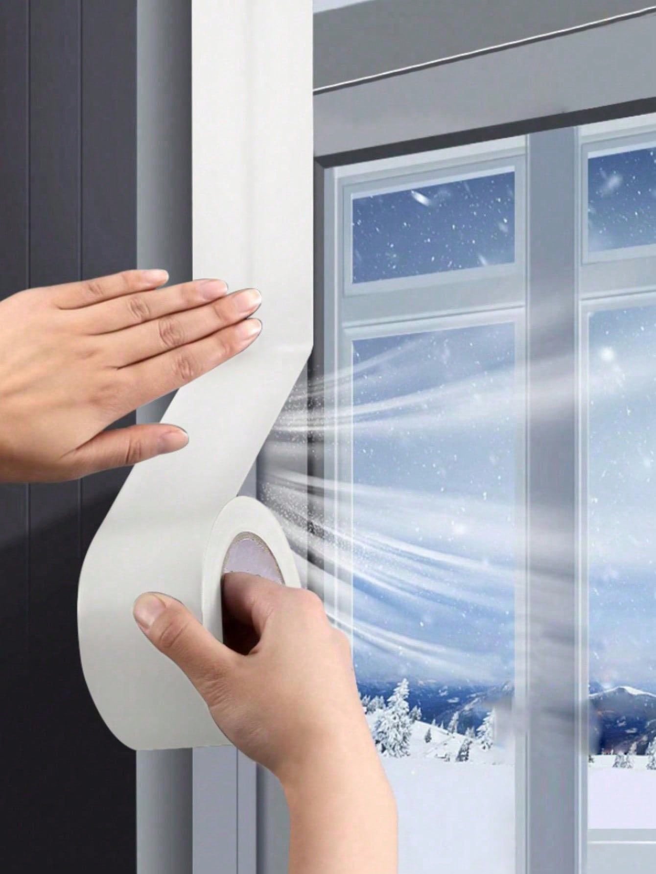 1pc/2pcs Windproof Tape Window Windproof Tape High Adhesive Thick Non ...
