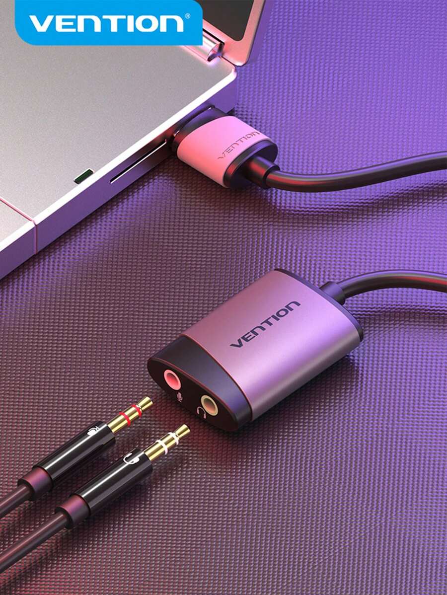 VENTION USB External Stereo Sound Card to 3.5mm Headphone and ...