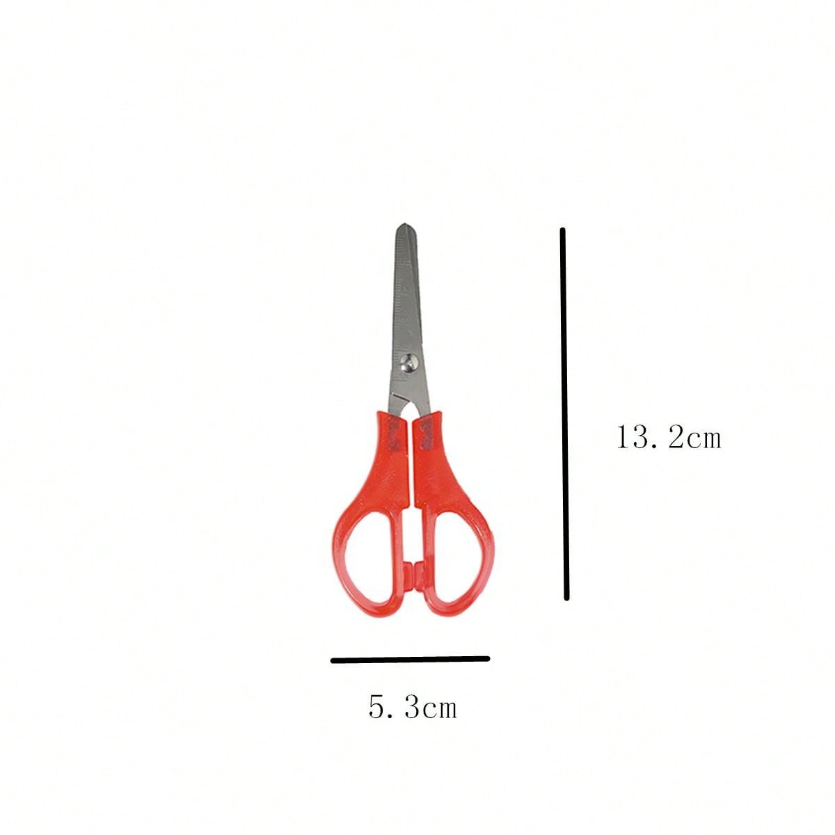 Scissors With Scale, Safe Office Scissors, Ruler Scissors, Student Diy ...