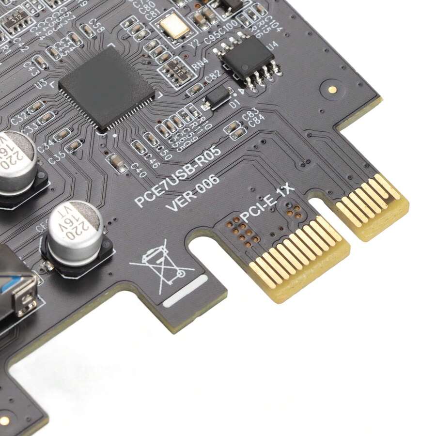 7 Ports PCIE To USB 3.0 HUB, PCIE Expansion Card, 5Gbps External ...