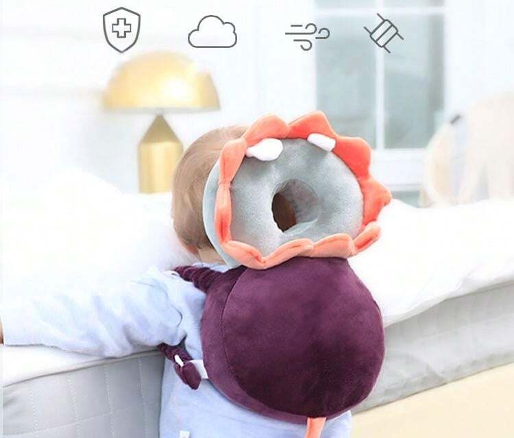 1pc Baby Anti-Fall Protective Head Pad, Infant Toddler Learn-To-Walk ...