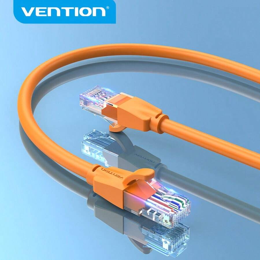 VENTION Category 6 Unshielded Cable Cat 6 Network Jumper PVC Ethernet ...