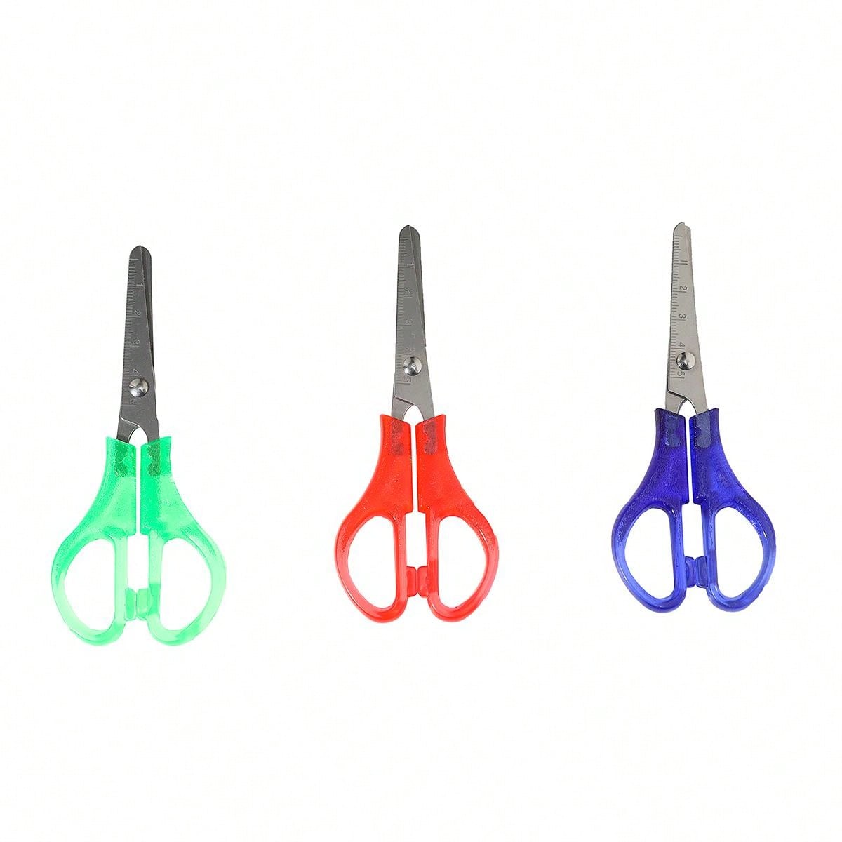 Measuring Scissors With Non-Slip Handle, Safe And Sharp School And ...