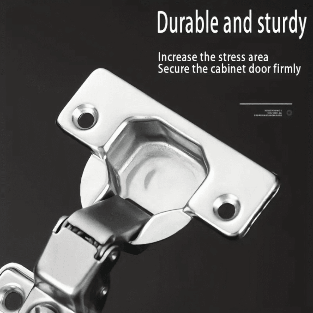 1pc Cold-Rolled Steel Big Bend Hinge, 0.8mm 304 Stainless Steel Hinge ...