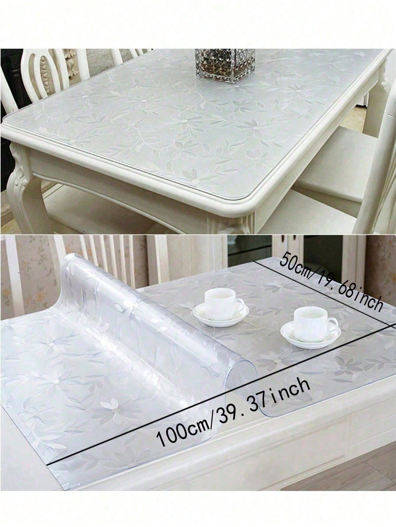 1pc, Polyster Square Tablecloth, Table Protector, Office Desk Blotter ...