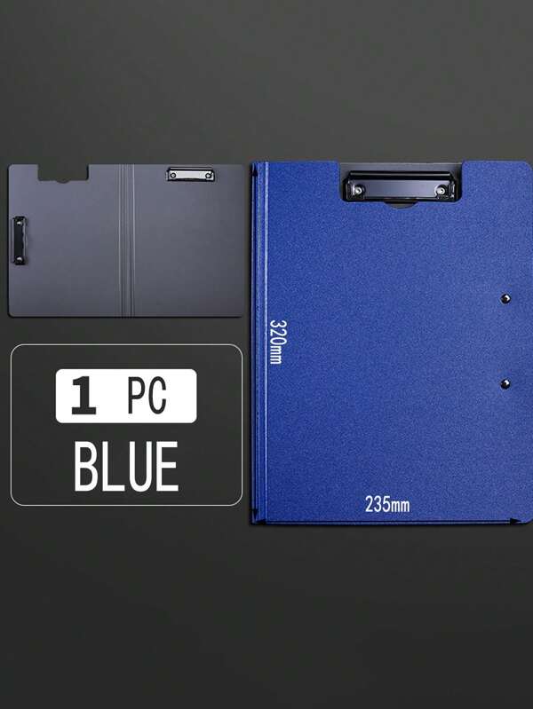 Double Clip Folder, A4 Size File Clipboard, 100 Sheets Capacity ...