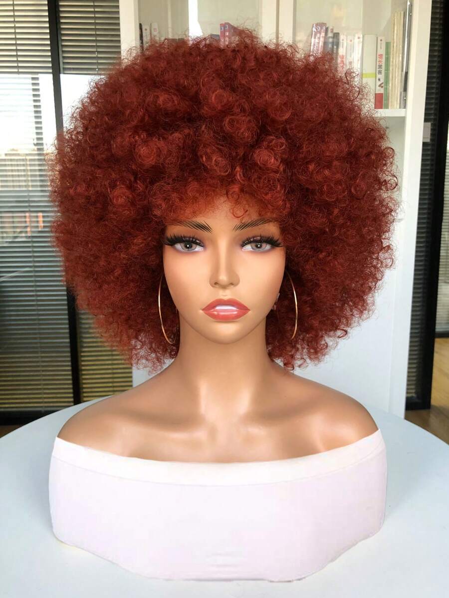 Perucas Afro para , Perucas Curtas e Encaracoladas Afro Crespo, Perucas ...