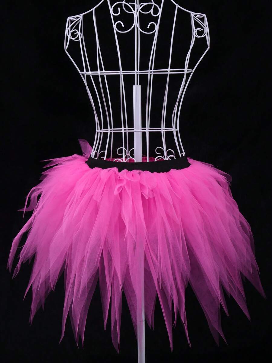 Girls Tutu Skirt,Shocking Pink Tutu,Rave Outfit ,Birthday Tutus | SHEIN USA
