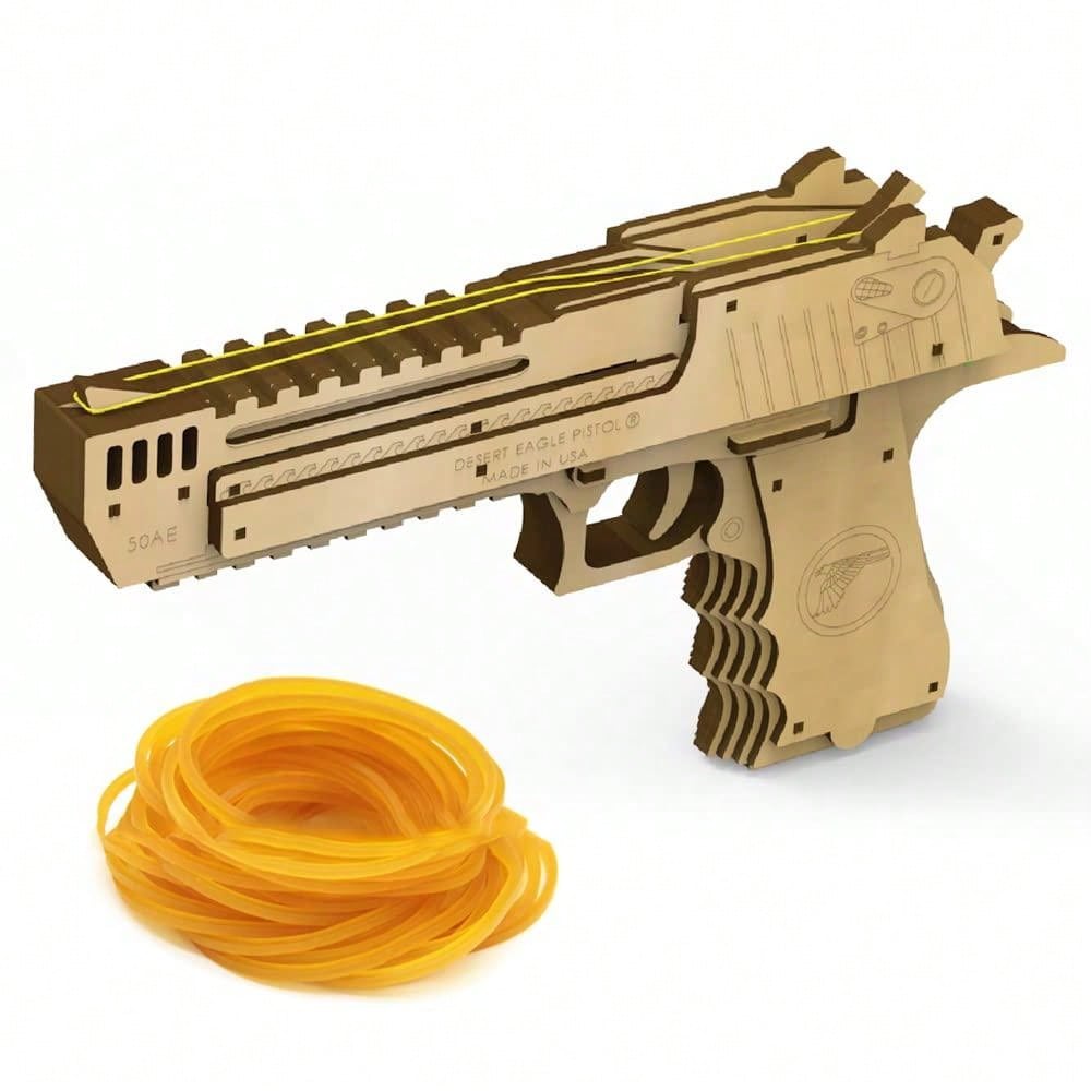 1PC Toy Gun, Building Blocks Assembled Gun, New 3D Three-Dimensional ...