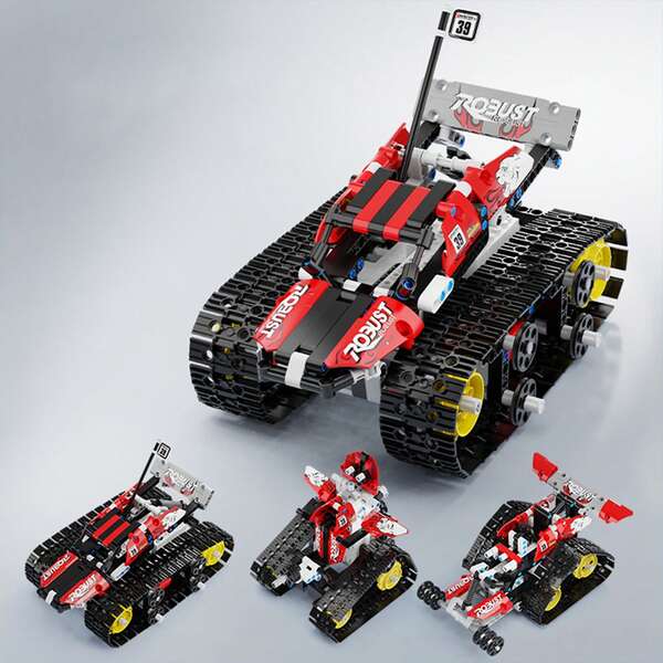 Diy Programmable Building Blocks Set With Remote Control, Compatible ...