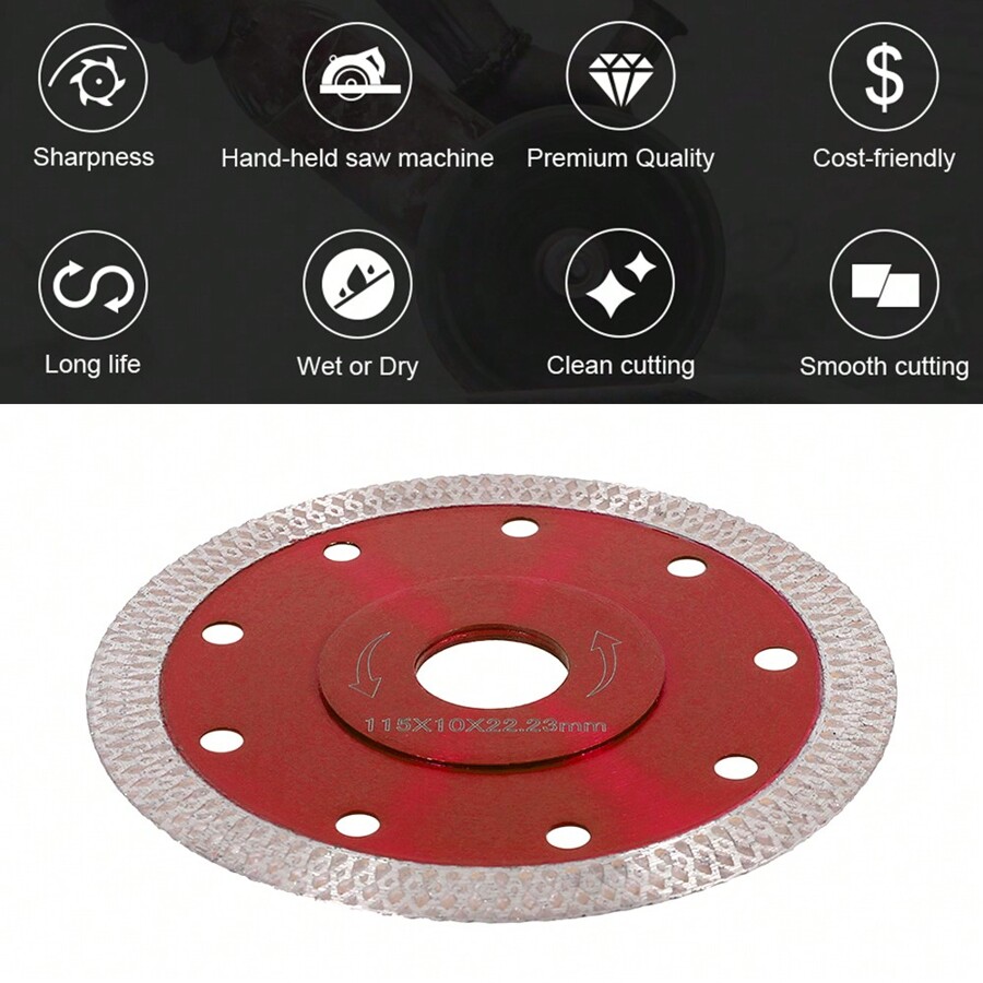 115mm Porcelain Tile Cutting Disc Diamond Disk Wheel Blade Drill Angle ...