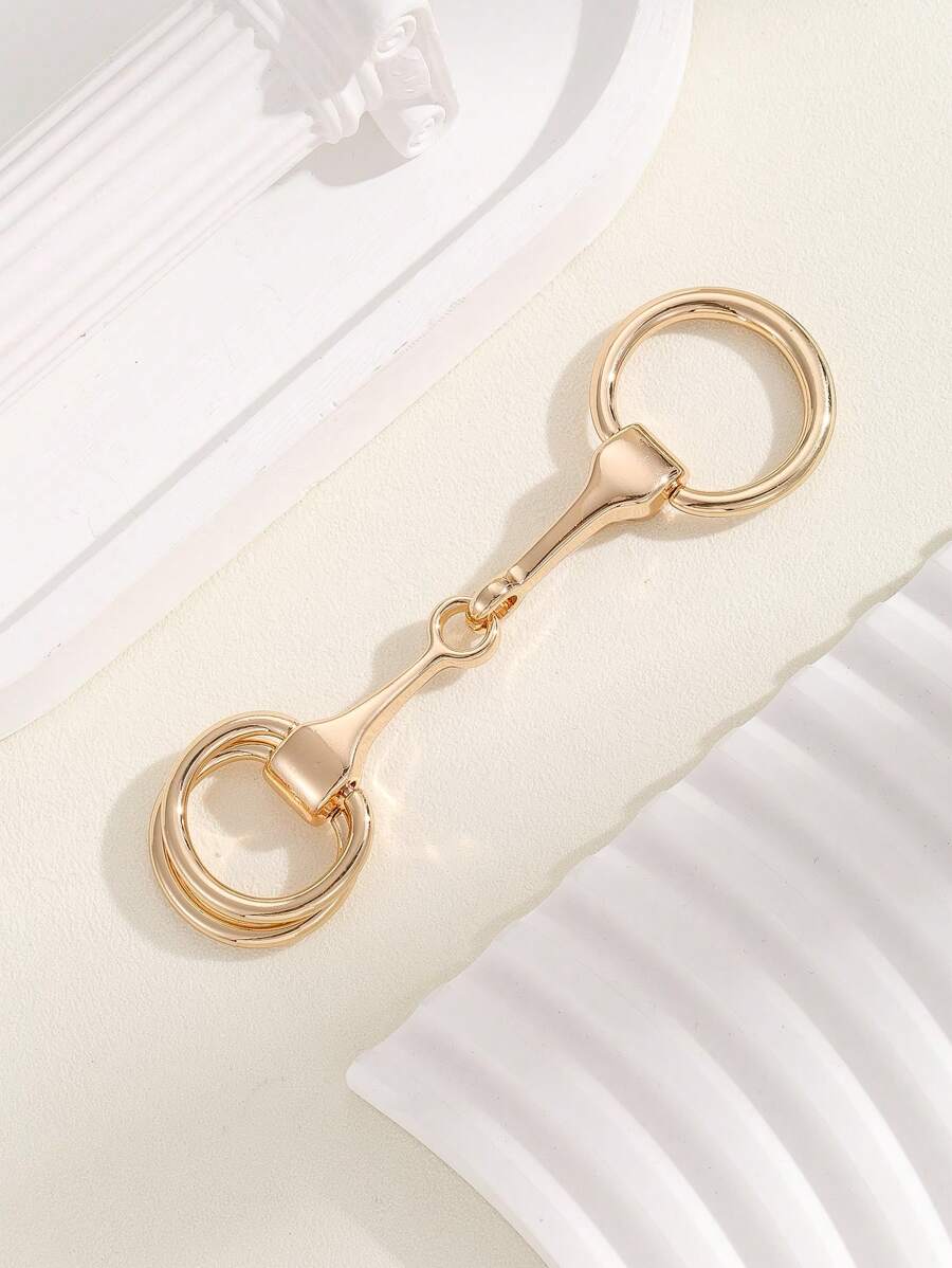 1pc Ladies' High-End Dual-Use Horse Buckle Scarf Ring, Luxury Scarf ...