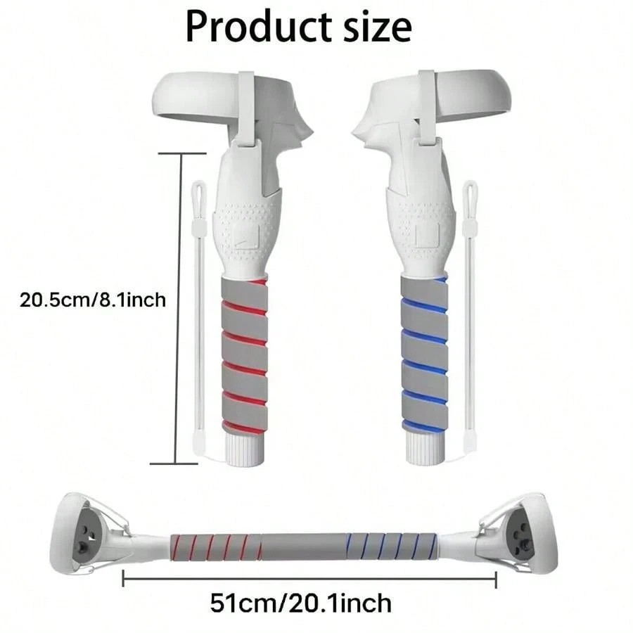 hellodigi Handle Attachments Accessories For Quest 2/Quest/Rift S ...