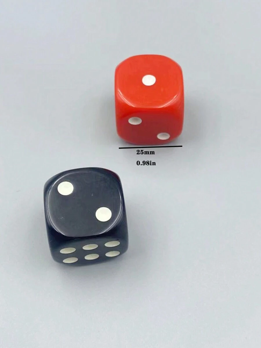 2pcs/Set, 25mm Extra Large Game Dice Set, Board Game Accessories,Adult ...