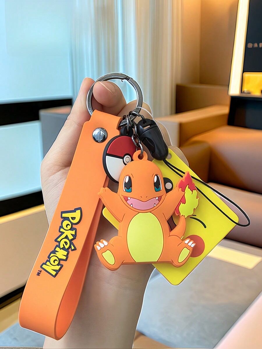 pokemon 1pc Keychain Lanyard Cartoon Fashion Creativity Pendant Toy ...