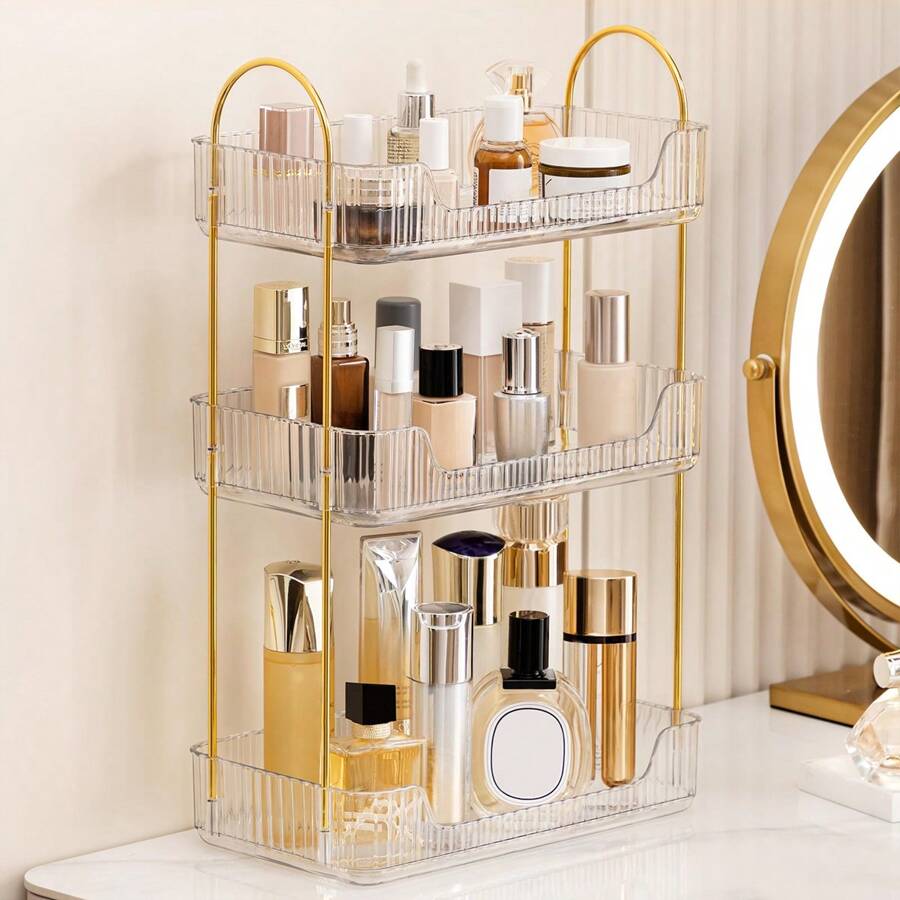 Boîte De Rangement Pour Salle De Bain Pour Maquillage, Parfum Et Soins ...